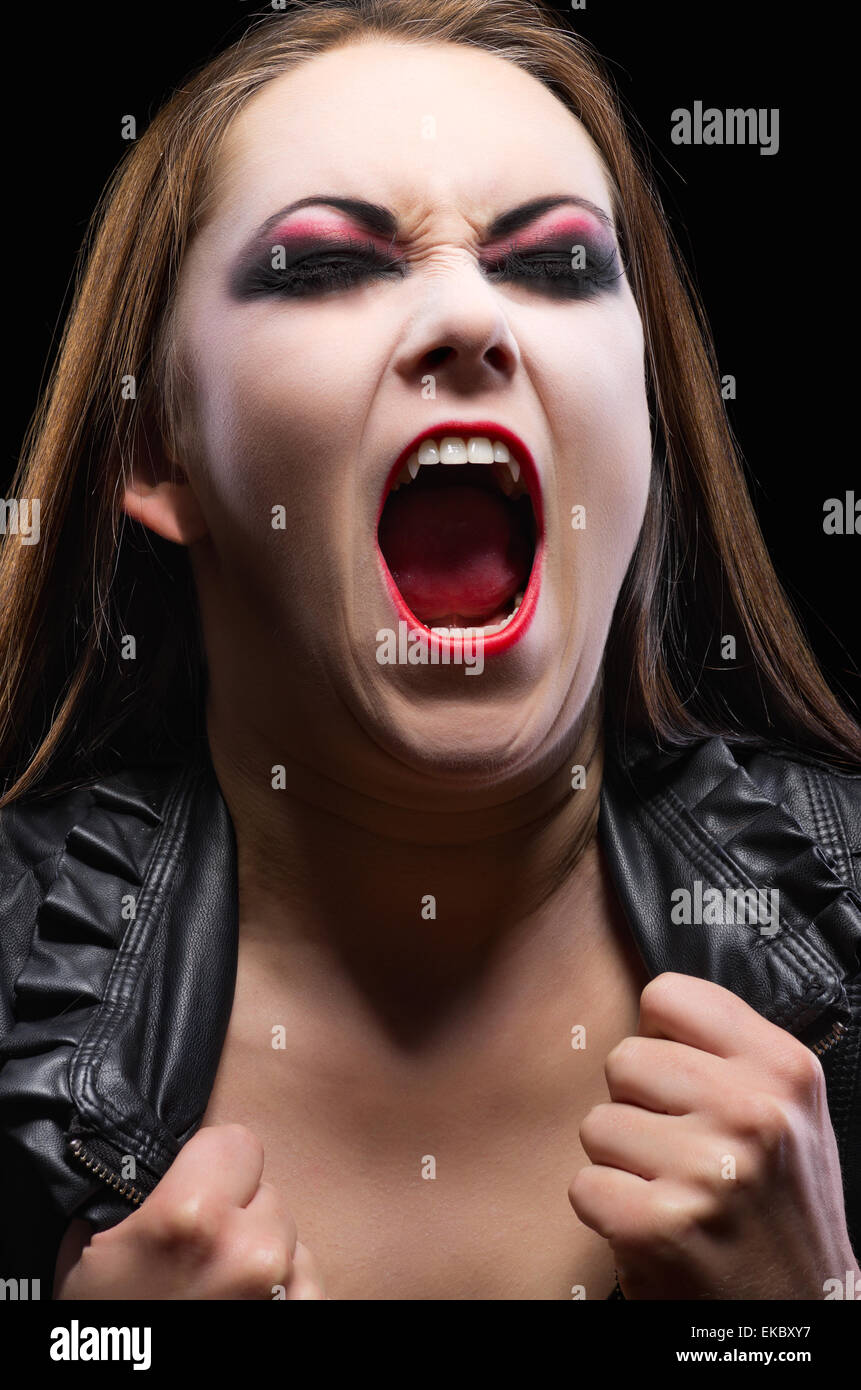 Vampire girl hi-res stock photography and images - Alamy