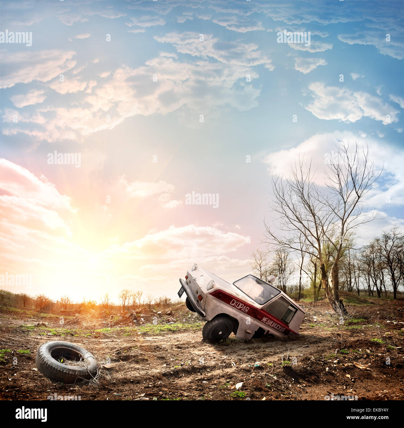 Car garbage hi-res stock photography and images - Alamy