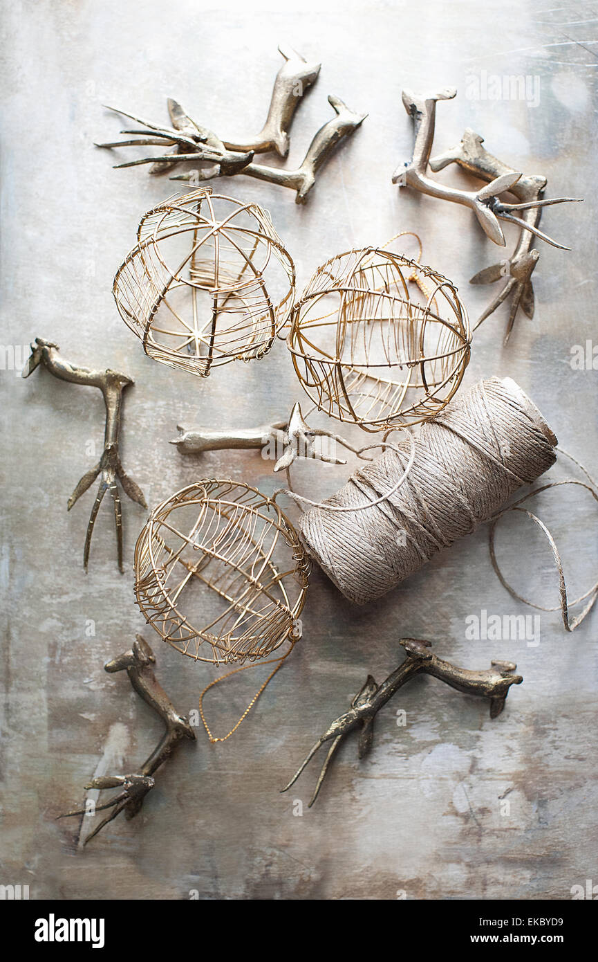 Rustic decorations hi-res stock photography and images - Alamy