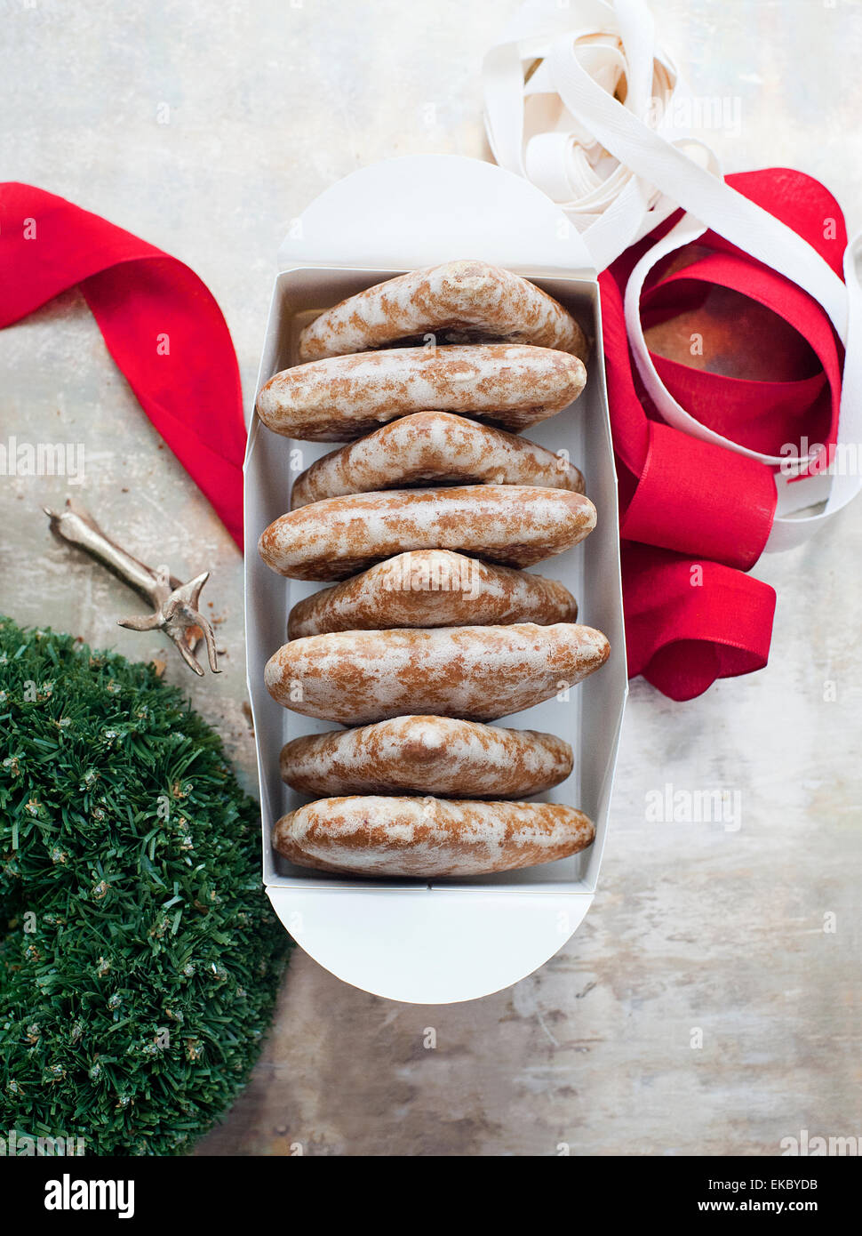 Ribbon cookies hi-res stock photography and images - Alamy