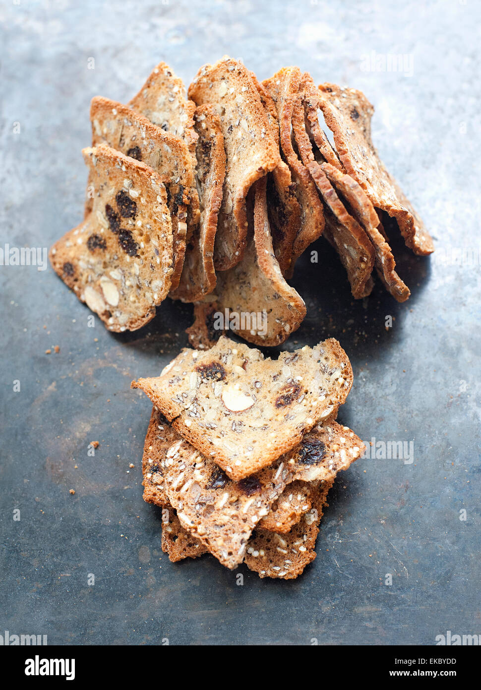 Healthy crunchy crackers Stock Photo - Alamy