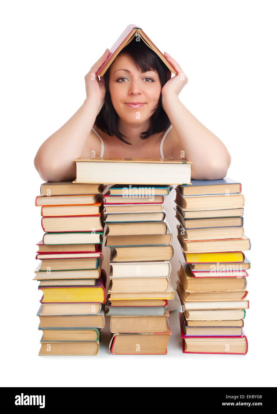 Heap of books Cut Out Stock Images & Pictures - Alamy