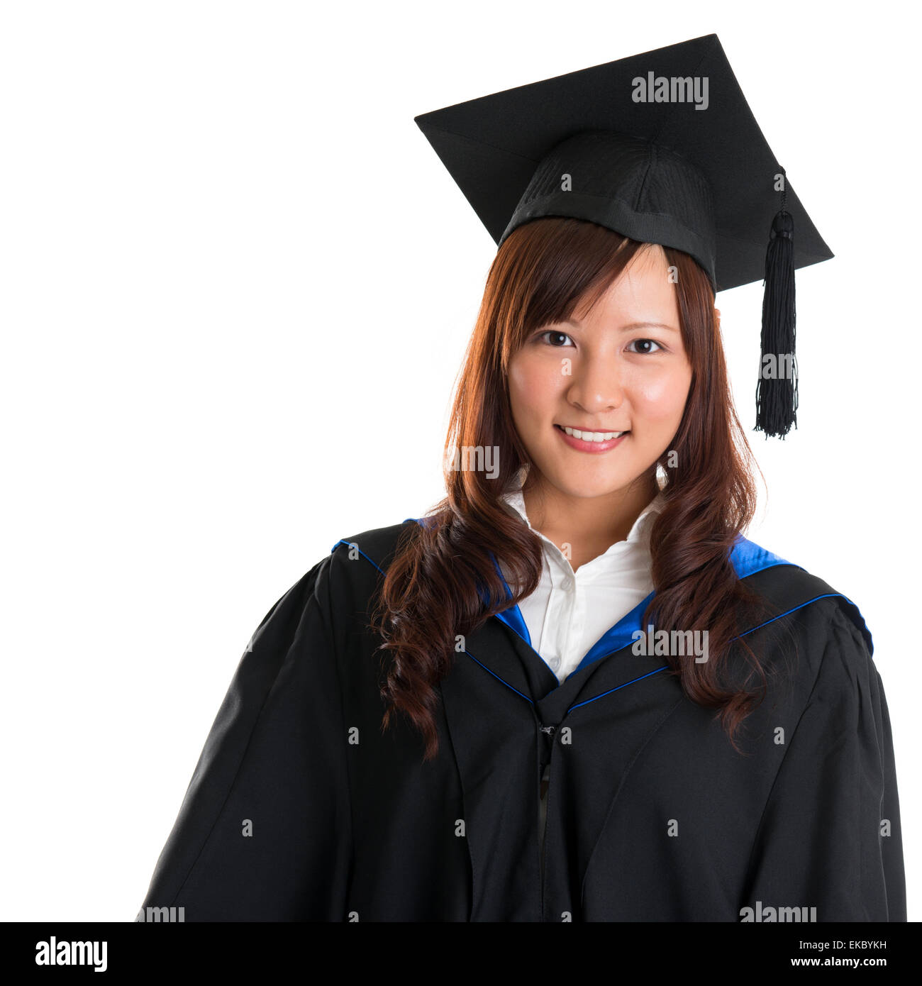 Graduate Asian student Stock Photo - Alamy