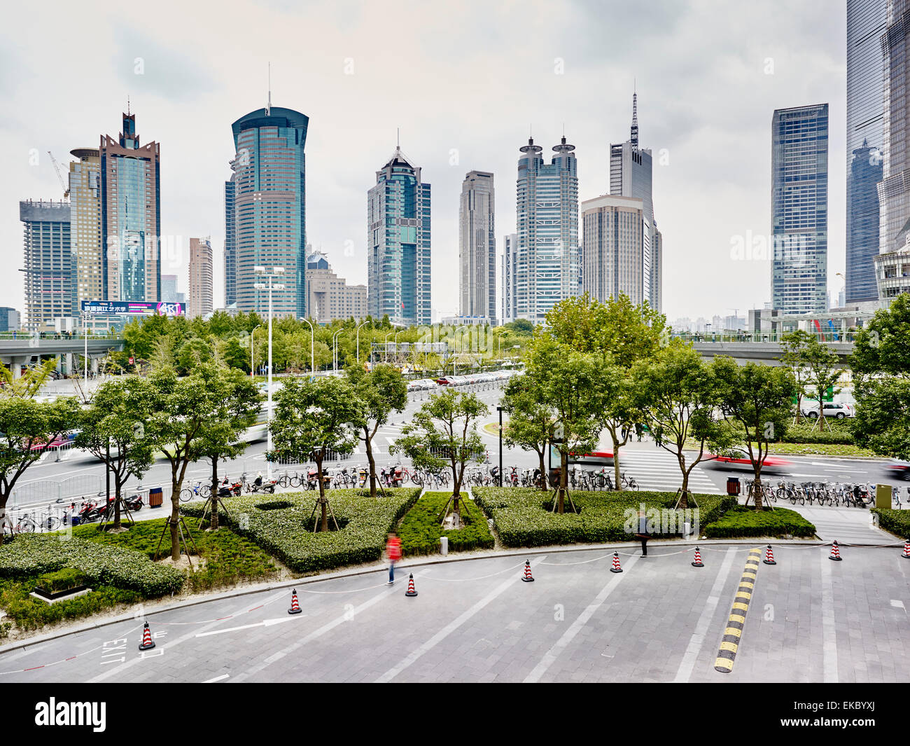 Financial district, Pudong, Shanghai, China Stock Photo - Alamy