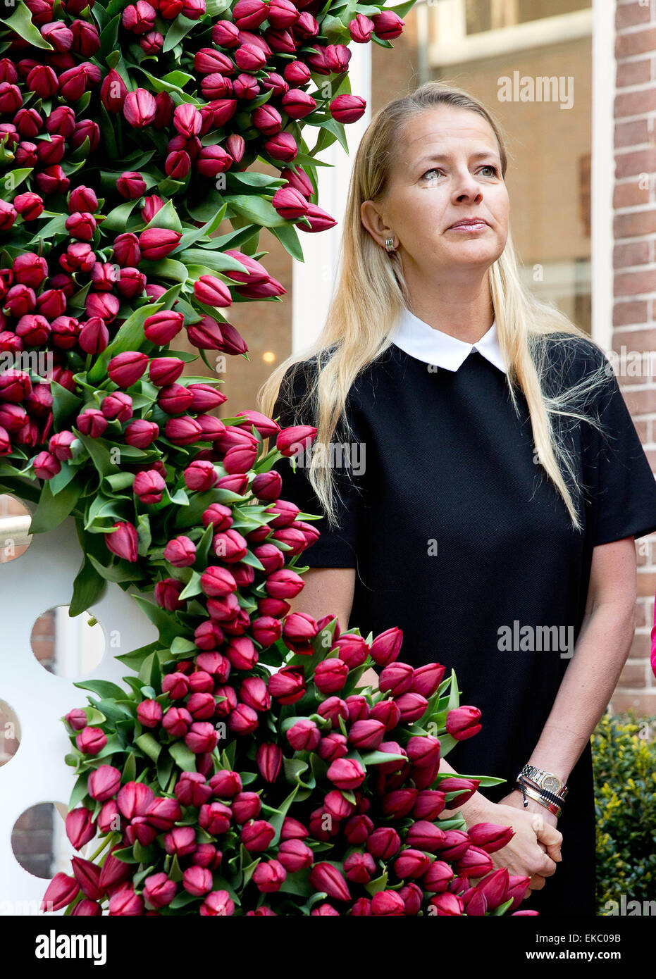 Dutch Princess Mabel attends a meeting with the Dutch platform of HIV ...