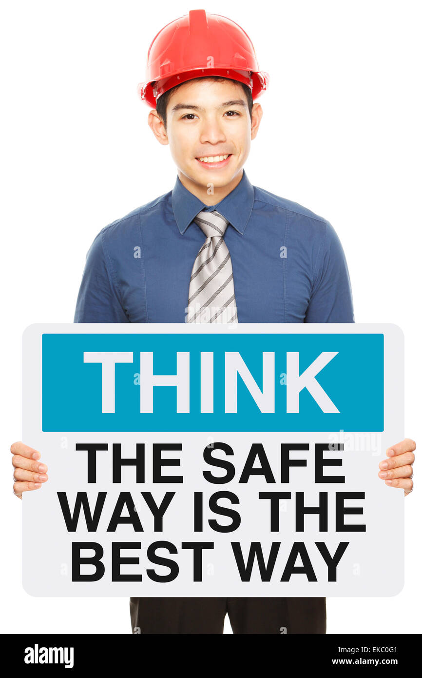 Safe Way is the Best Way Stock Photo - Alamy