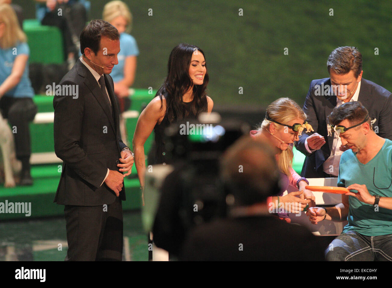 German ZDF TV show "Wetten, dass..." at Messehalle 1 at Messe Erfurt ...