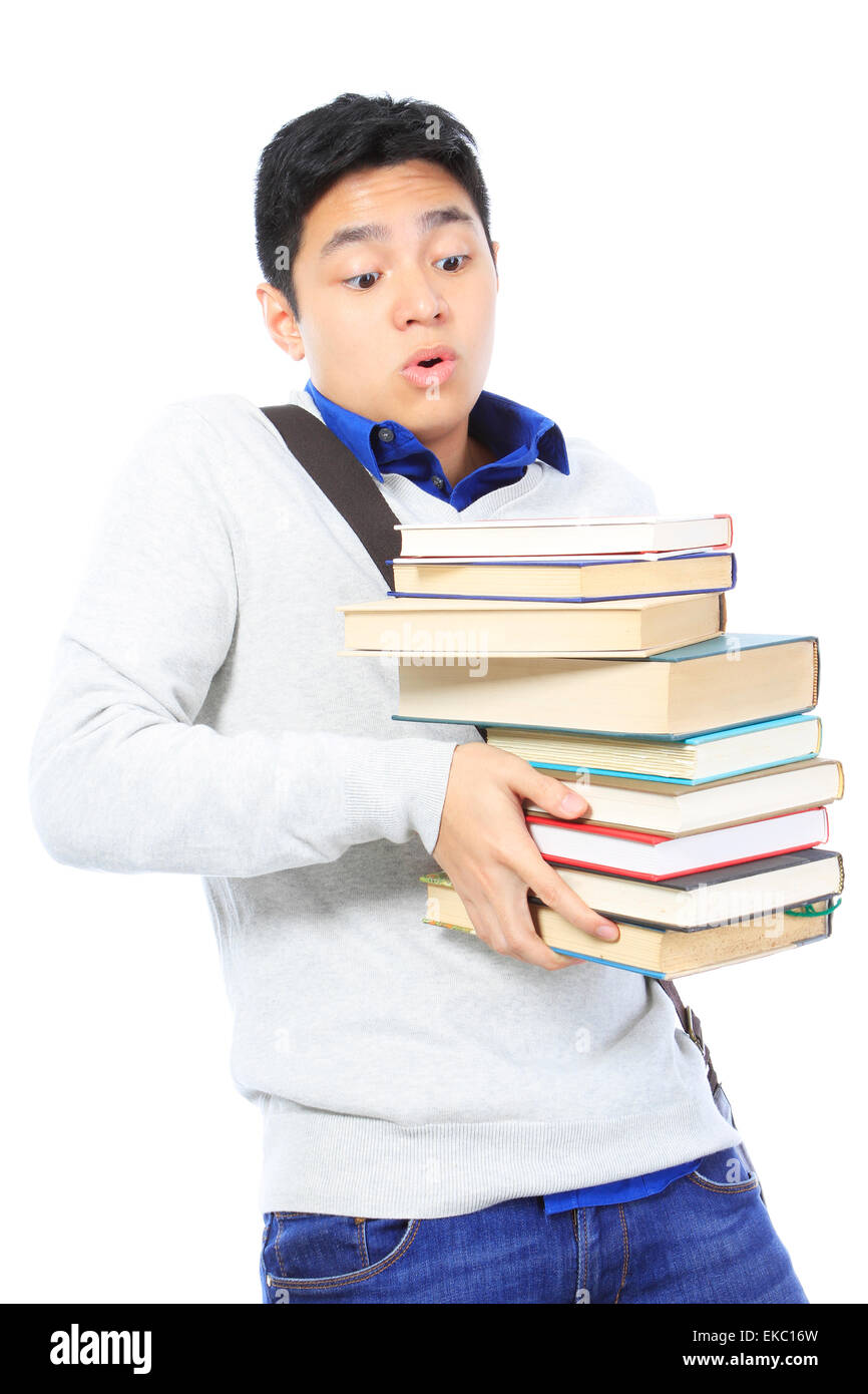 Too Many Books Stock Photo - Alamy