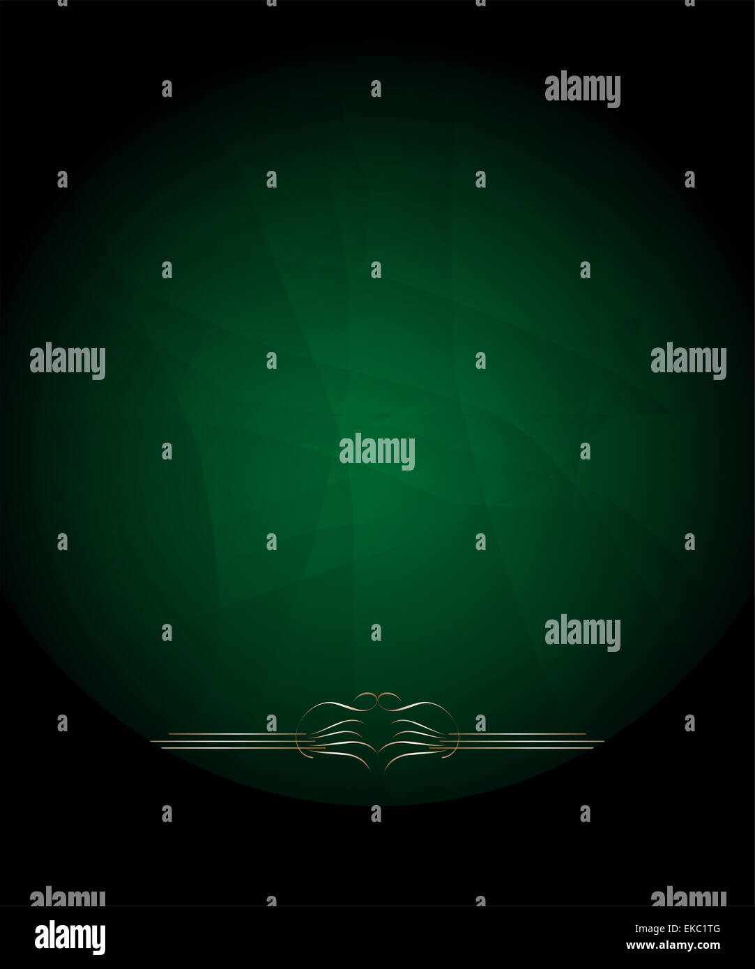 abstract green background with calligraphic elements Stock Photo - Alamy