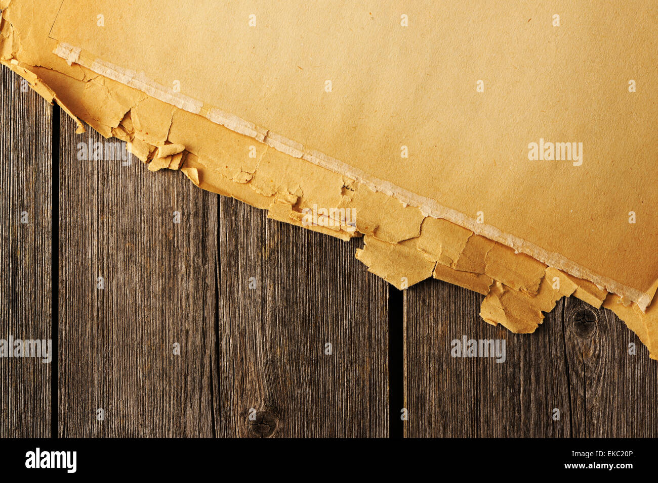 Old torn paper on the background Stock Photo - Alamy