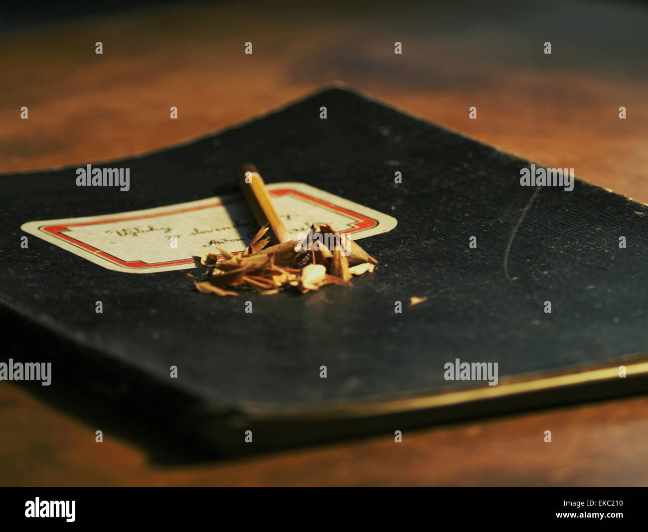 Pencil is sharp, can write on with it Stock Photo - Alamy