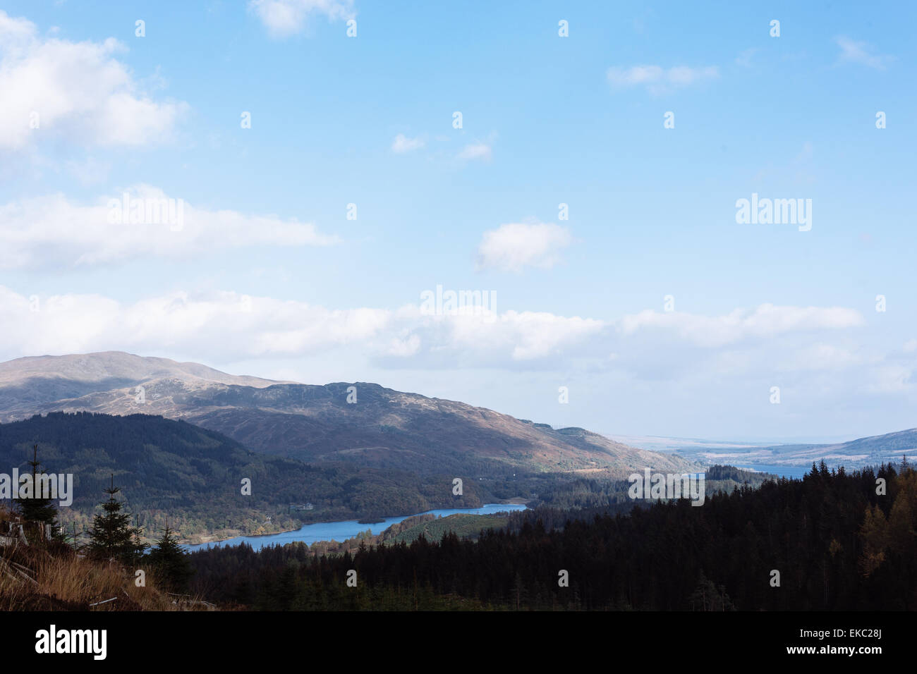 Loch Achray, Scottish Highlands, Scotland Stock Photo - Alamy
