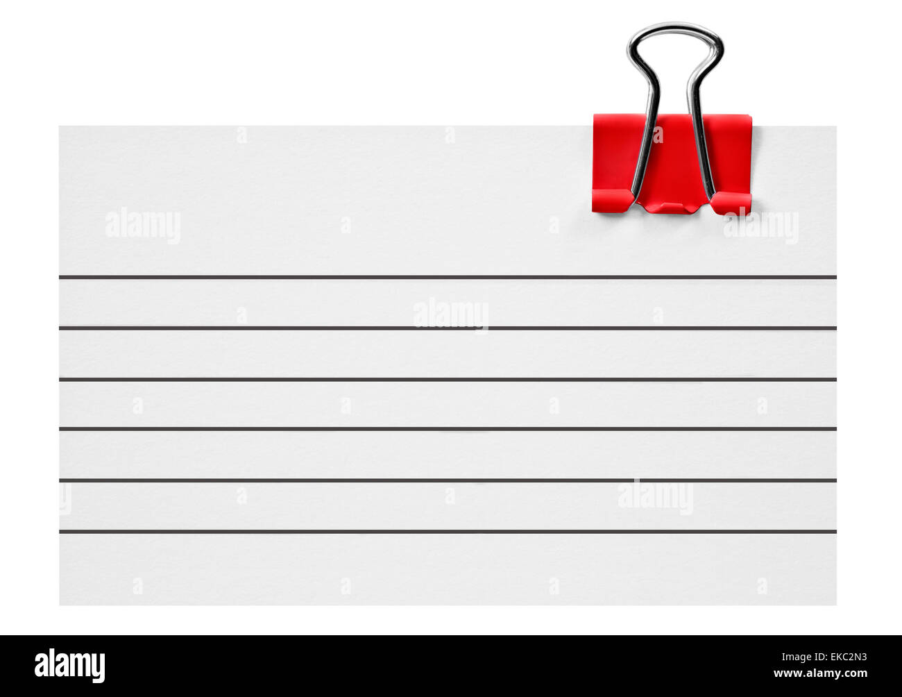 Blank empty red white Cut Out Stock Images & Pictures - Alamy