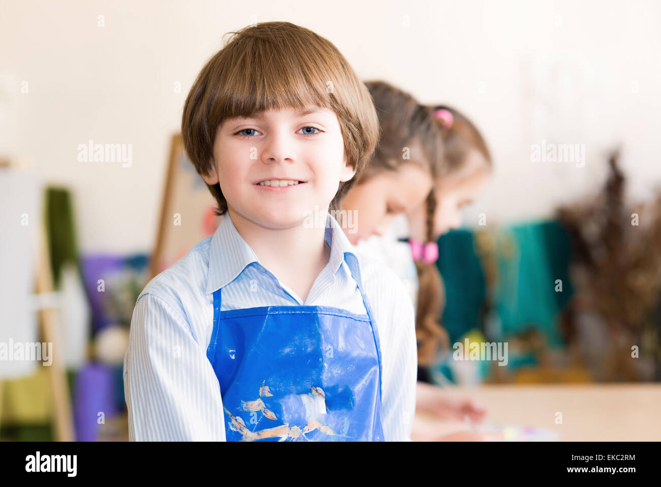 portrait of a nice boy Stock Photo - Alamy
