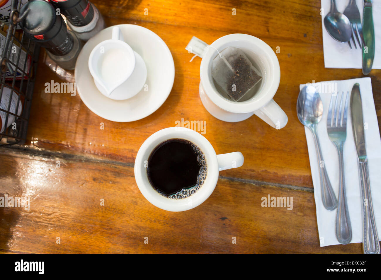 Tea off cafe hi-res stock photography and images - Alamy