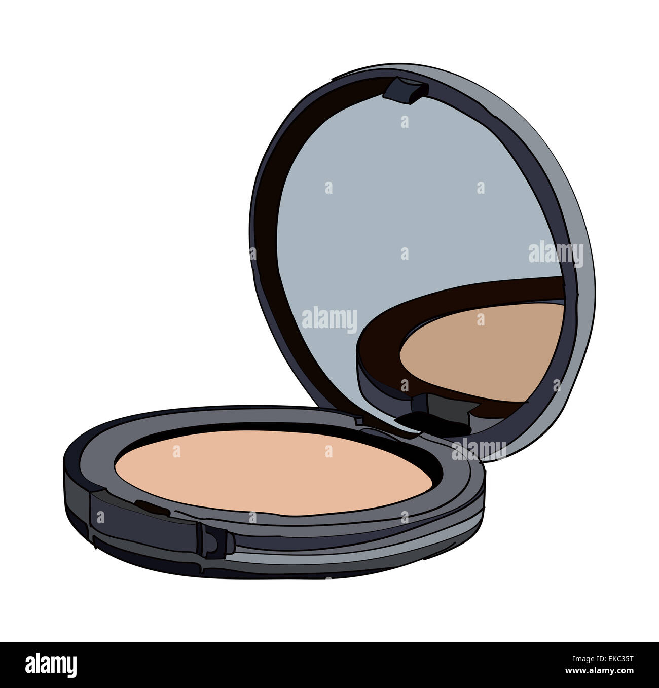 Powder box illustration hi-res stock photography and images - Alamy