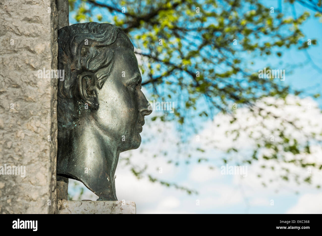 Sculpture King Ludwig Stock Photo - Alamy