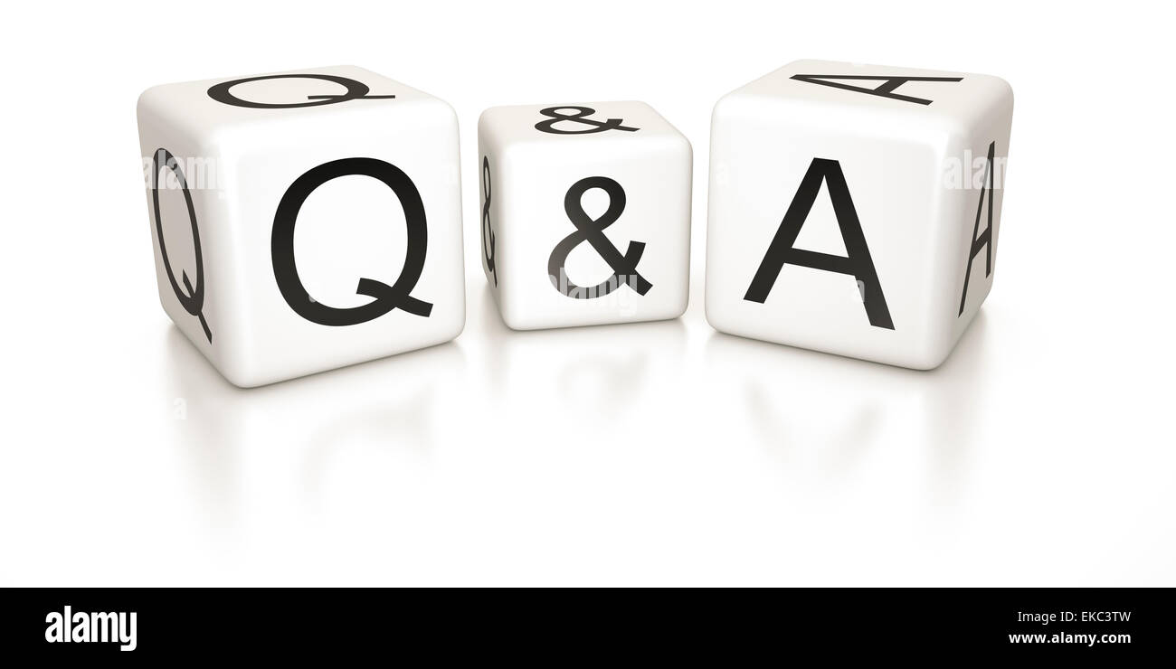 questions and answers Stock Photo - Alamy