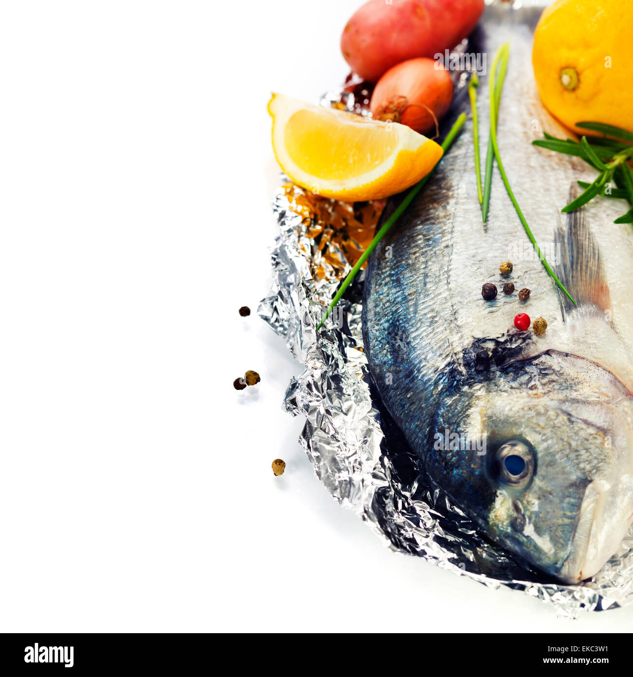 Fresh seafood background art hi-res stock photography and images - Alamy
