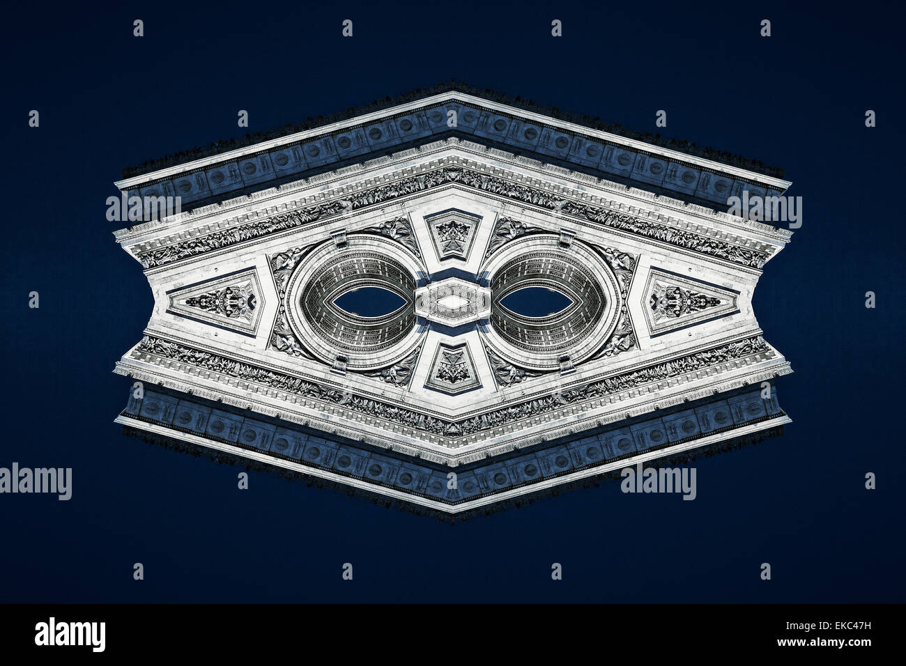 Arc de Triomphe pattern Stock Photo - Alamy