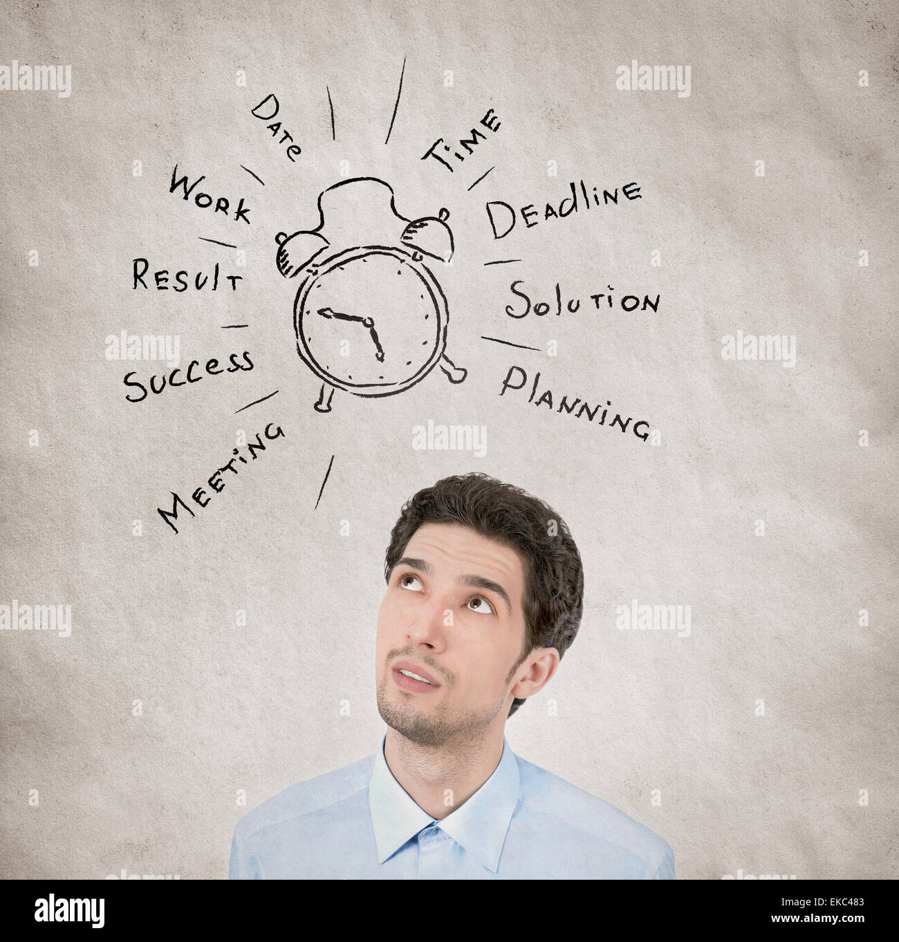 Planning thinking hi-res stock photography and images - Alamy