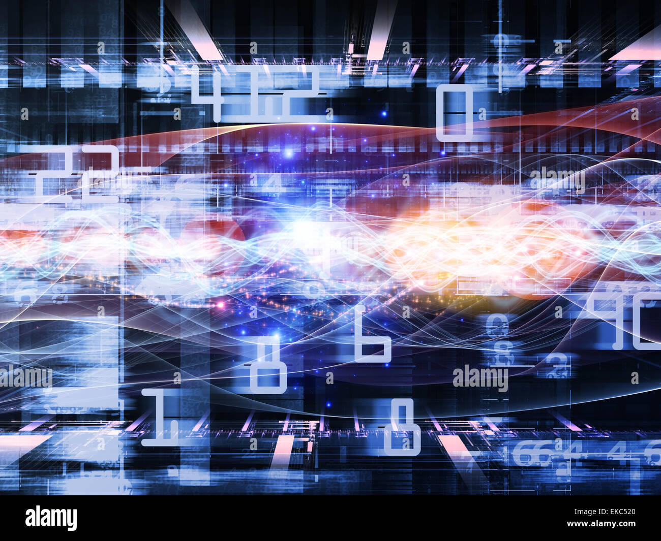 Abstraction connections hi-res stock photography and images - Alamy