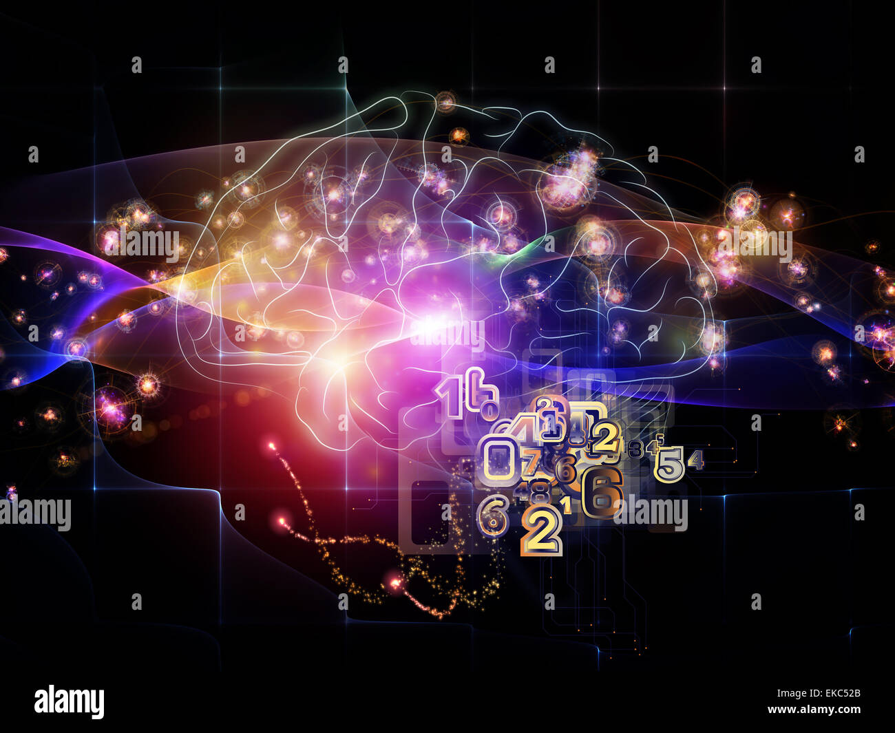 Brain pathways hi-res stock photography and images - Alamy