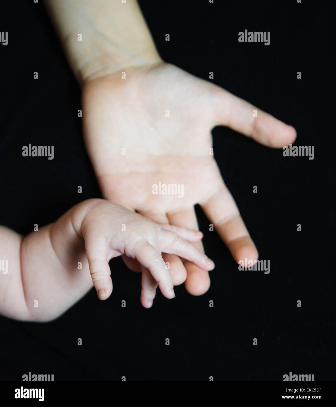 Hand In Hand Stock Photo - Alamy