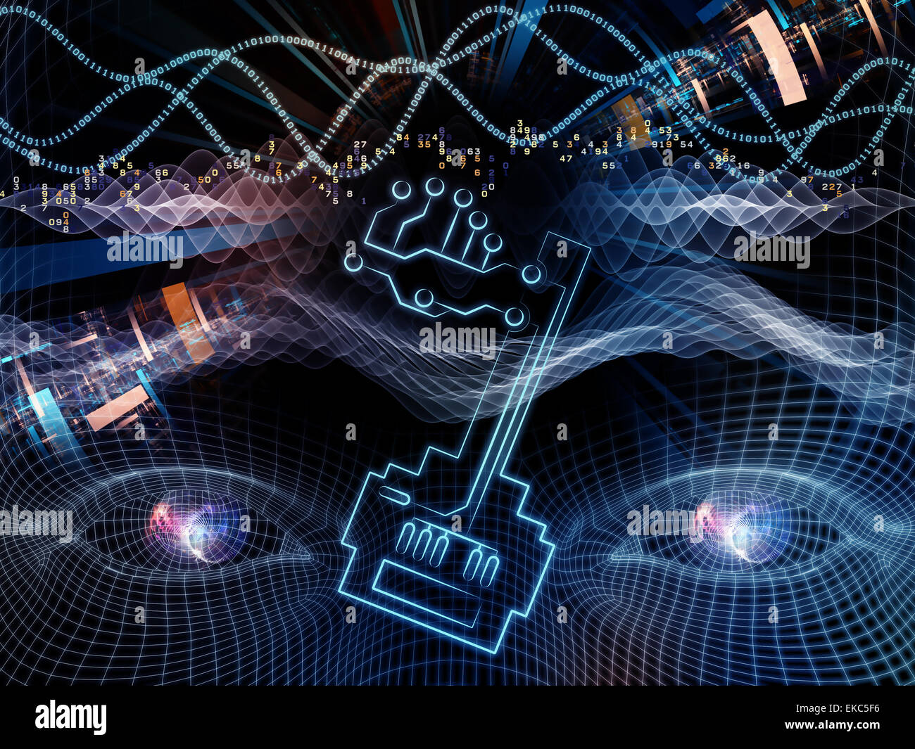 Encryption key artwork hi-res stock photography and images - Alamy