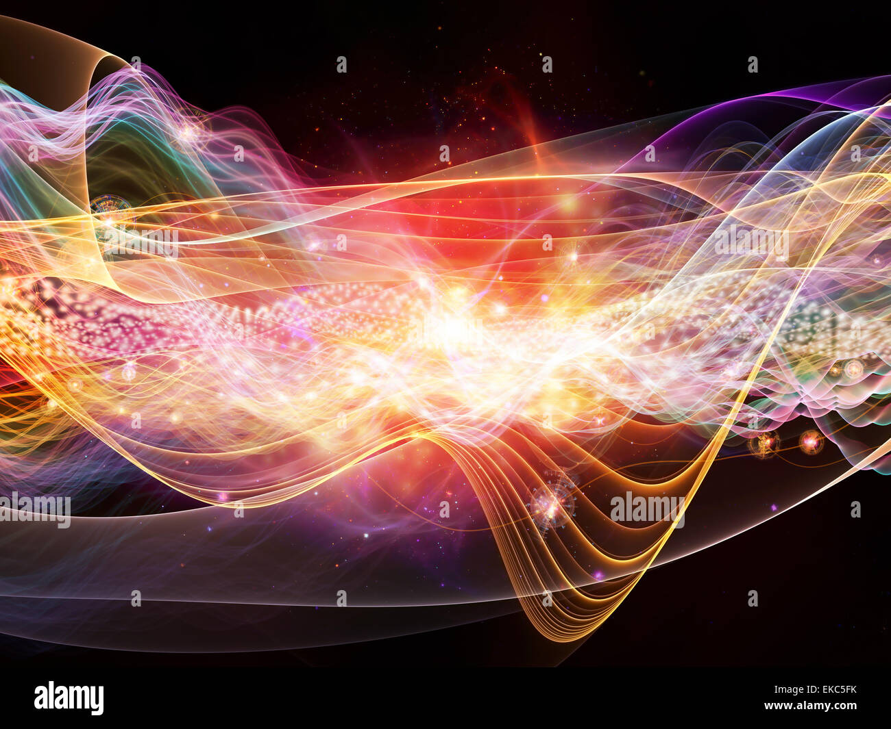 Realms of Dynamic Waves Stock Photo - Alamy