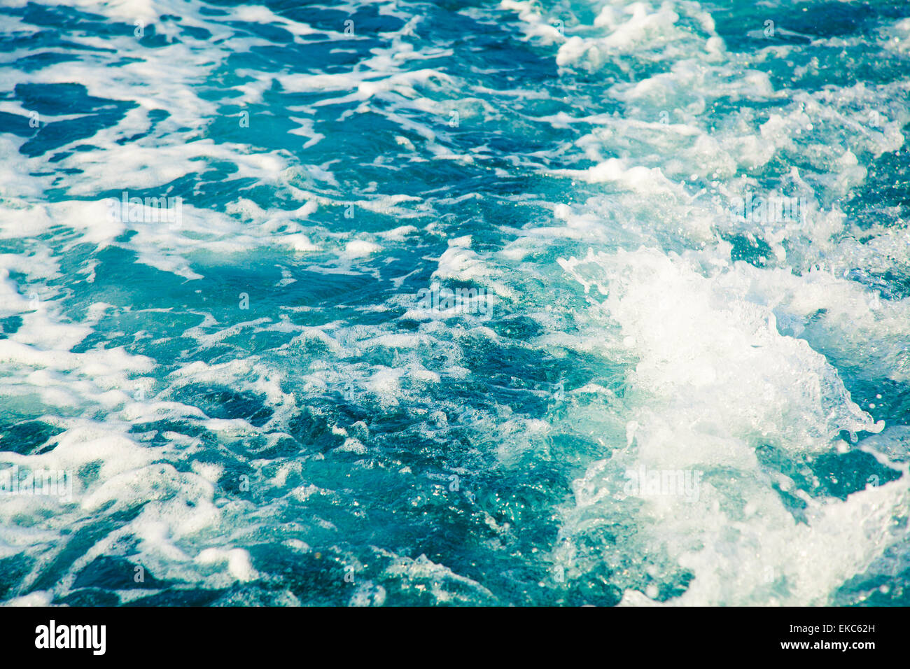 Abstract blue water sea background Stock Photo - Alamy