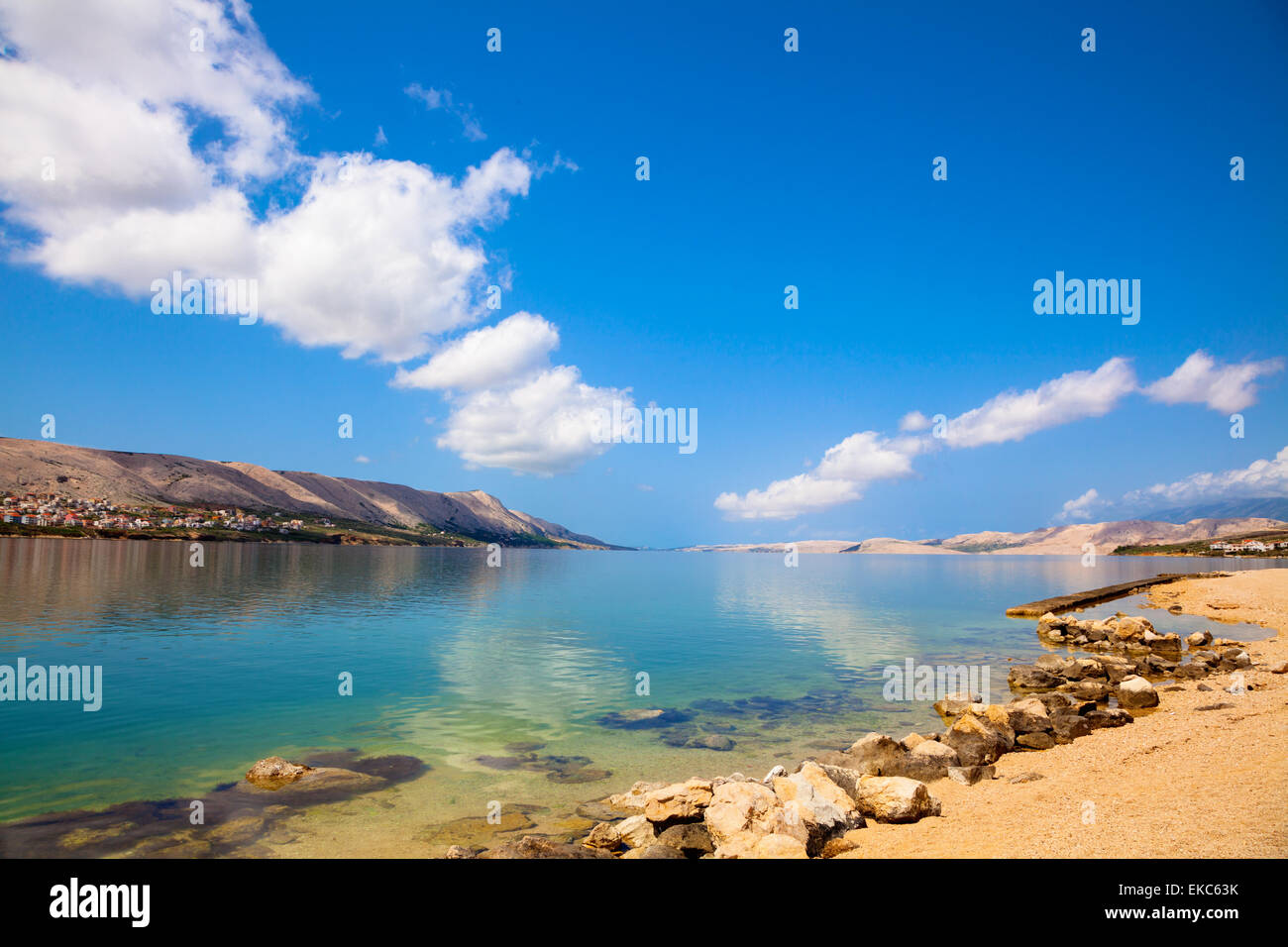 Island of Pag in Croatia Stock Photo - Alamy