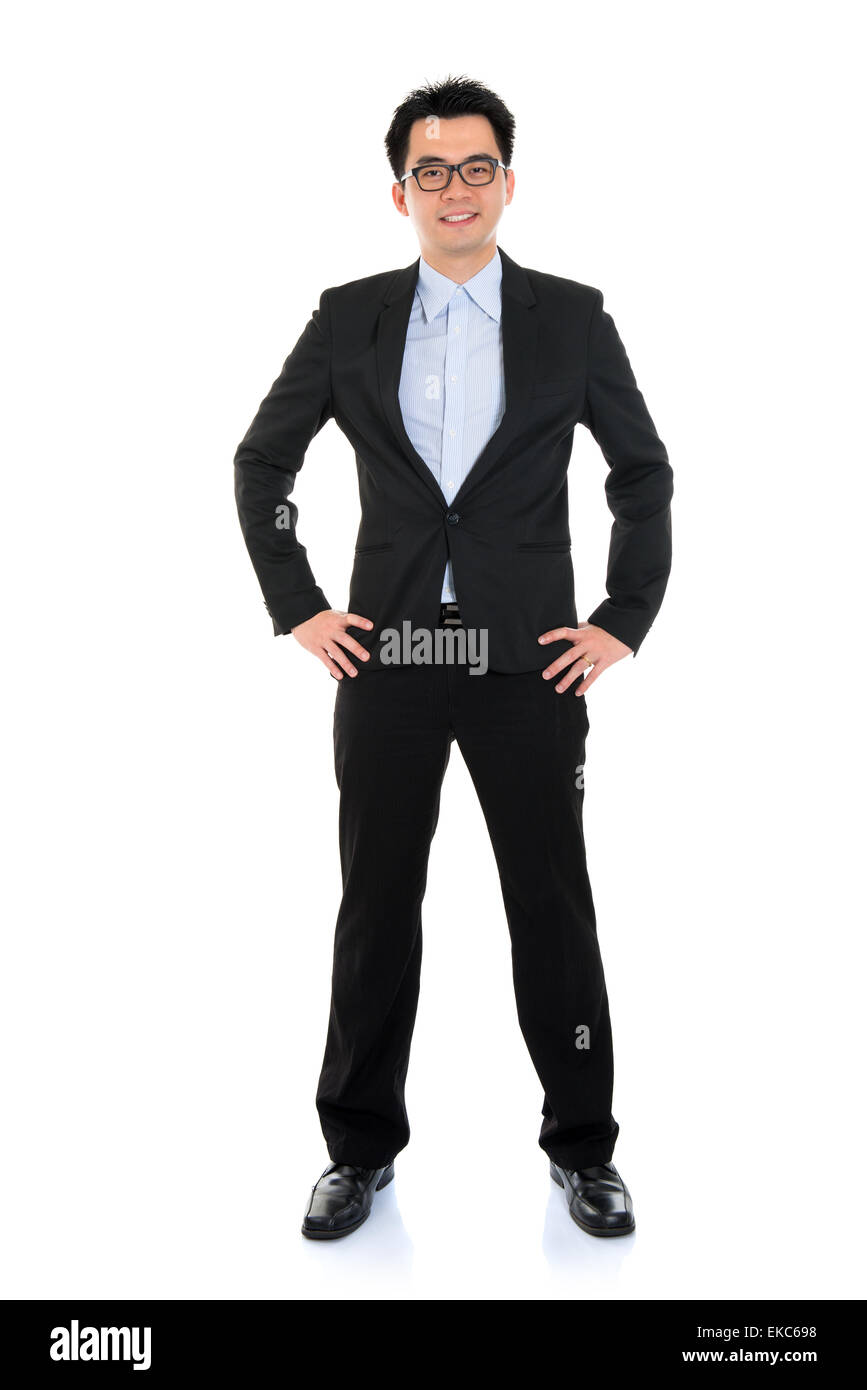 Portrait handsome smiling business Cut Out Stock Images & Pictures - Alamy