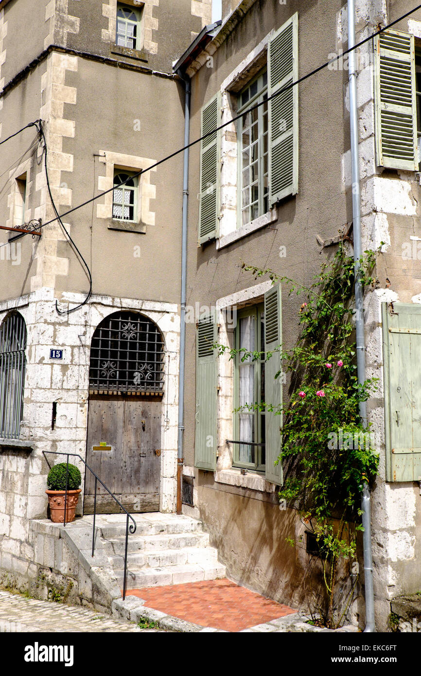 Town centre of Beaugency, France Stock Photo - Alamy