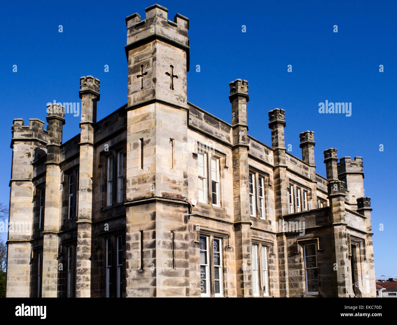 St Andrews Museum in Kinburn House St Andrews Fife Scotland Stock Photo ...