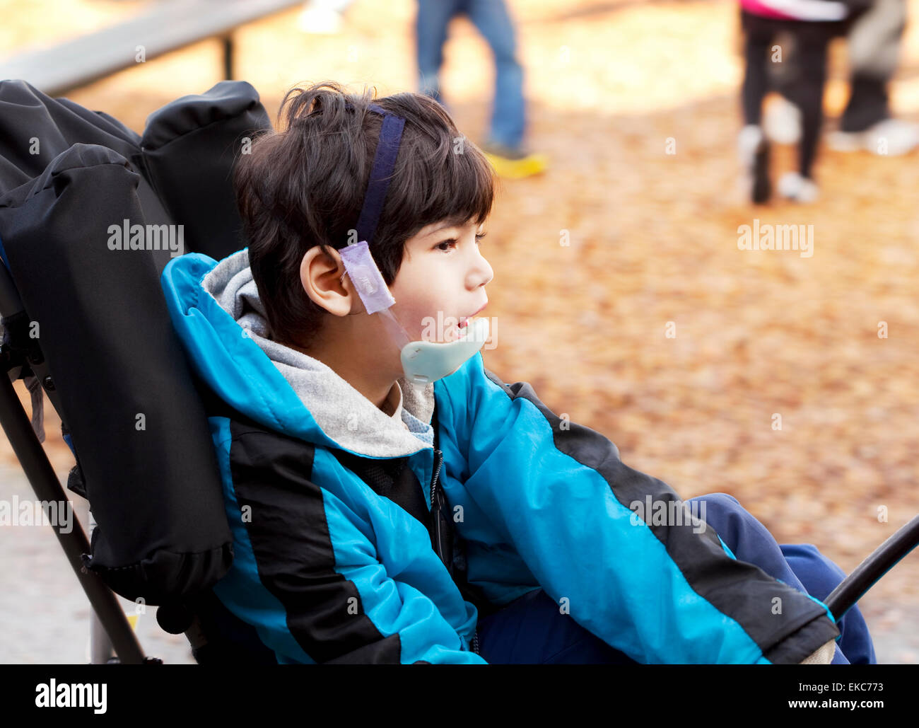 Special needs child wheelchair hi-res stock photography and images - Alamy