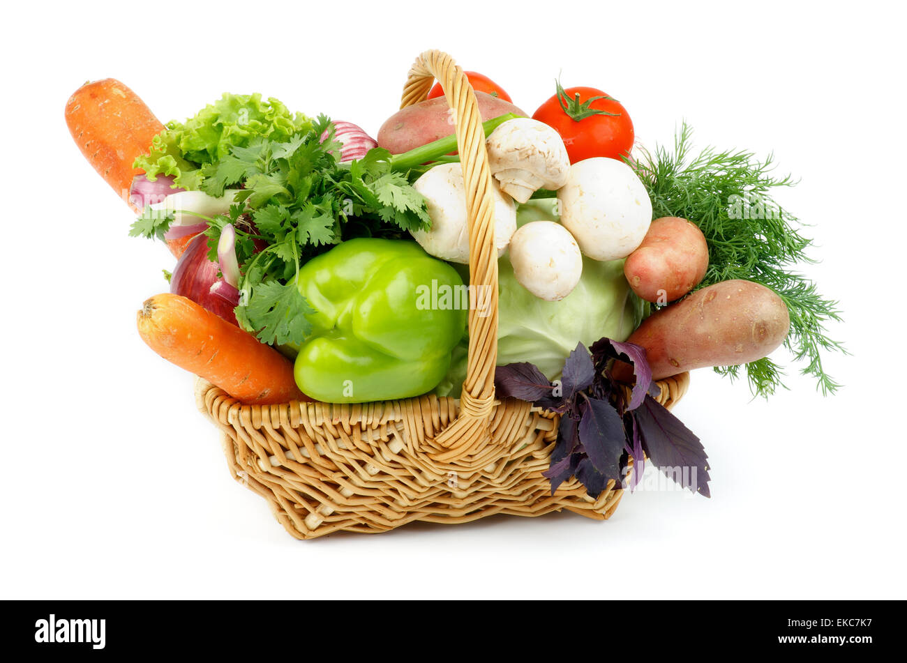 Various vegetables Cut Out Stock Images & Pictures - Alamy