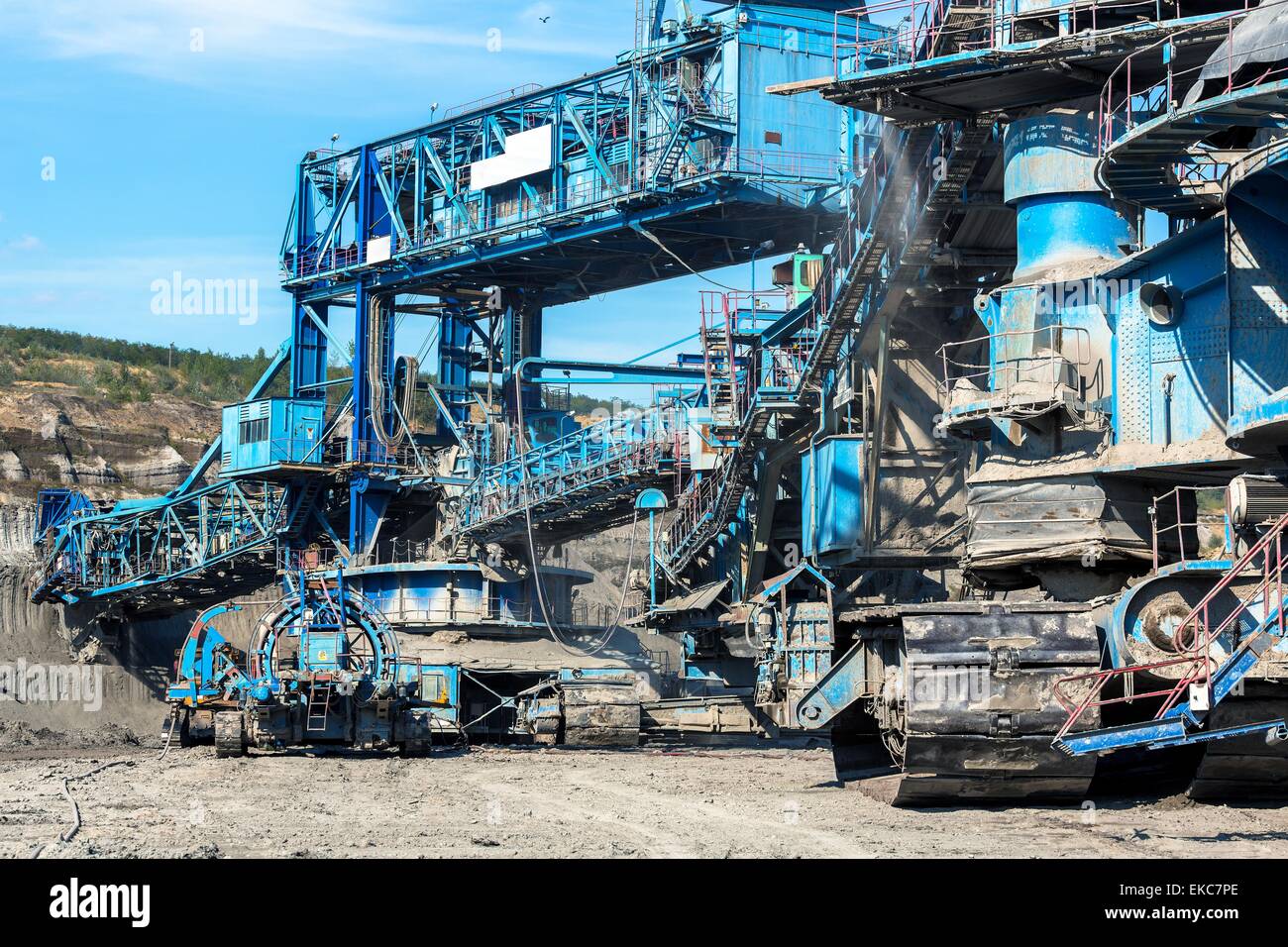 Mining machinery in the mine Stock Photo - Alamy