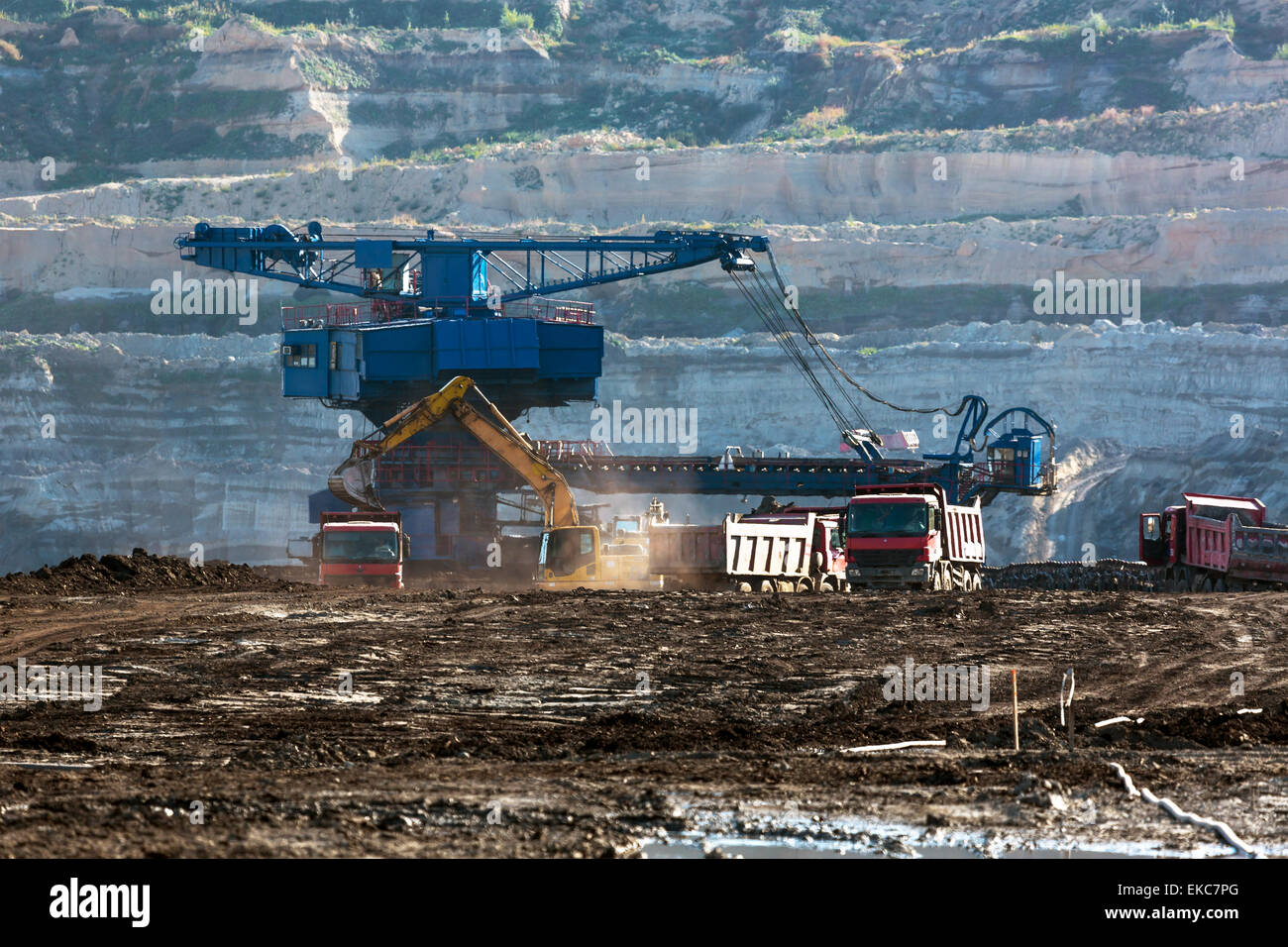 Mine machine hi-res stock photography and images - Alamy