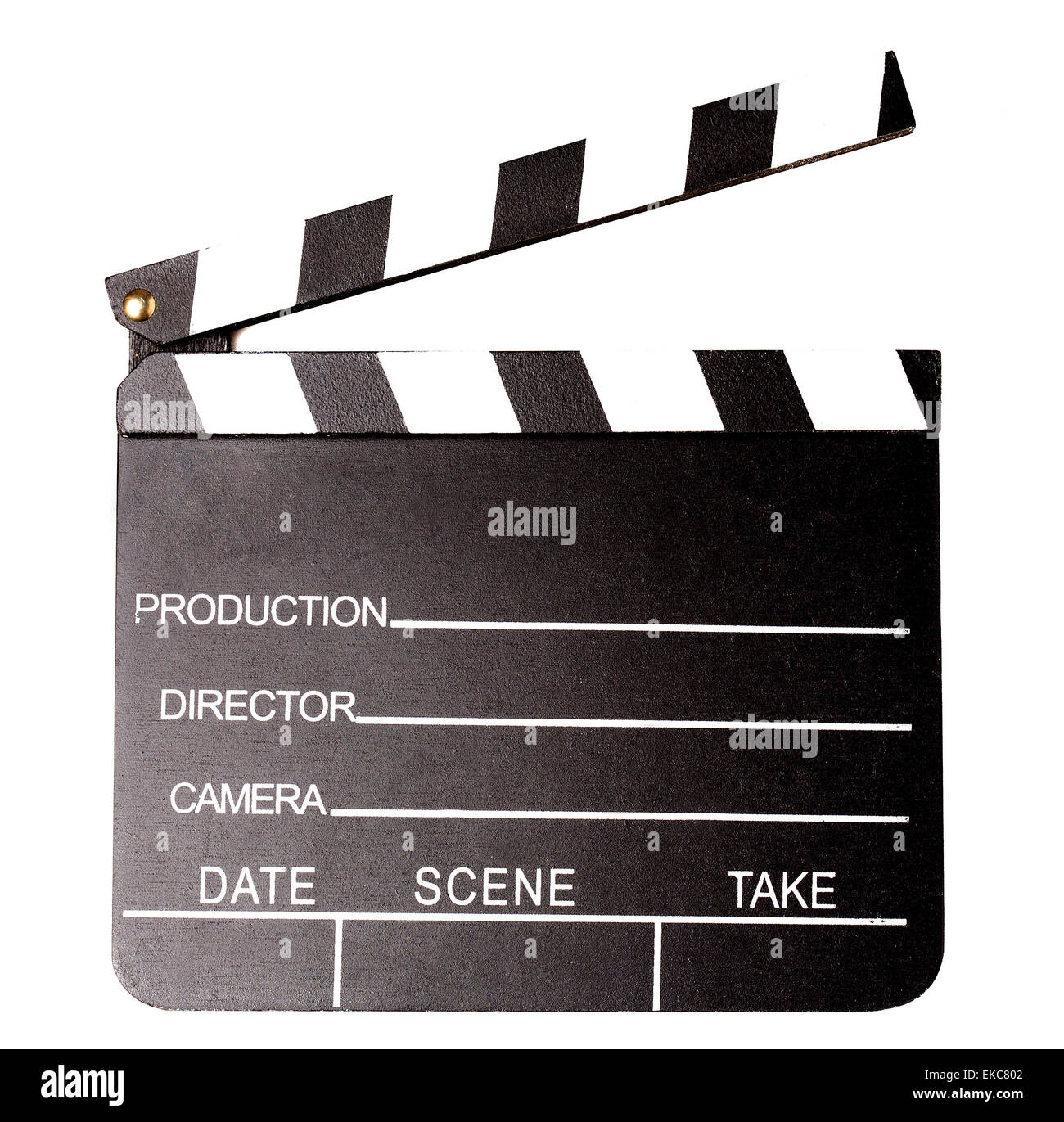Blank clapperboard hi-res stock photography and images - Alamy