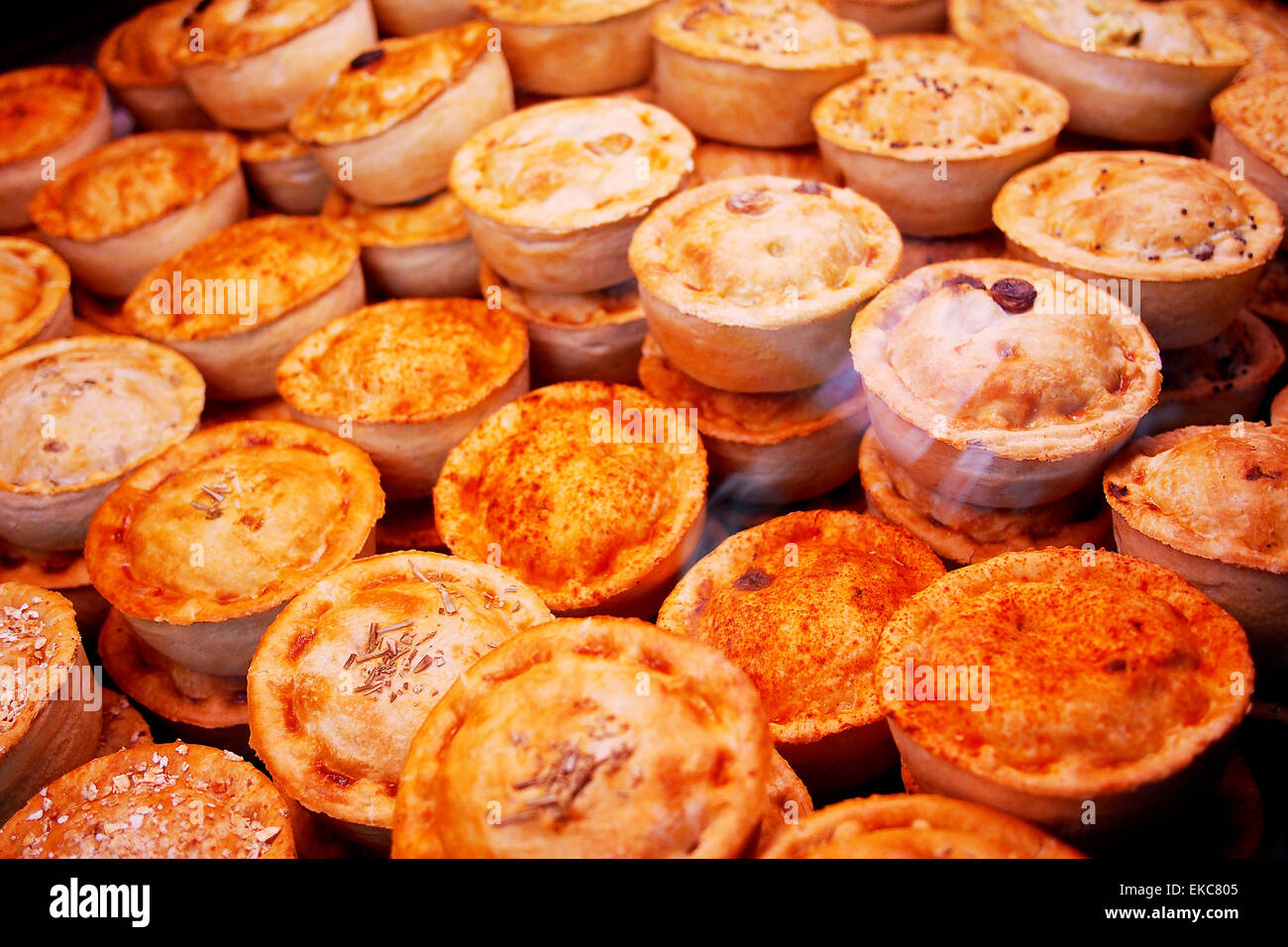 Various kinds of pie Stock Photo - Alamy