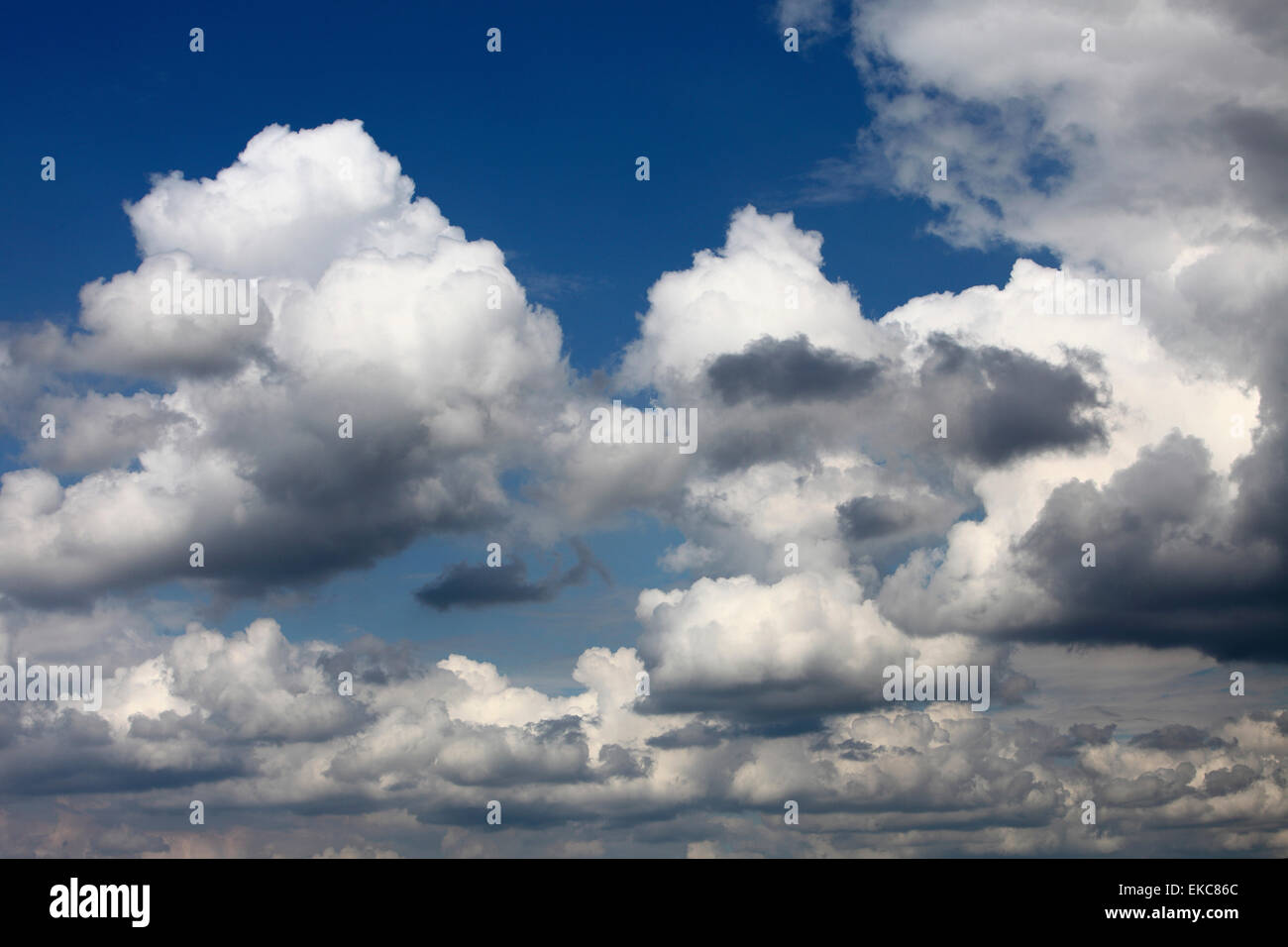Clouds, stratocumulus clouds, cumulus layer Stock Photo - Alamy