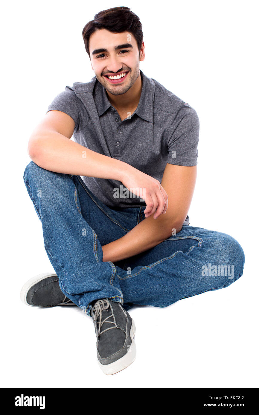 Stylish young man, cool portrait Stock Photo - Alamy