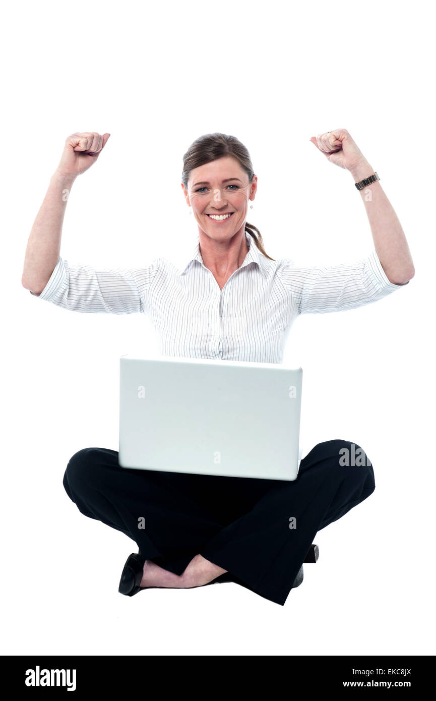 Successful entrepreneur Cut Out Stock Images & Pictures - Alamy