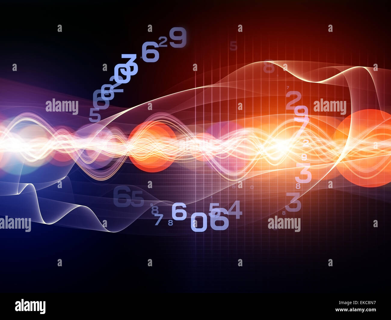 Abstract Wave Analyzer Stock Photo - Alamy