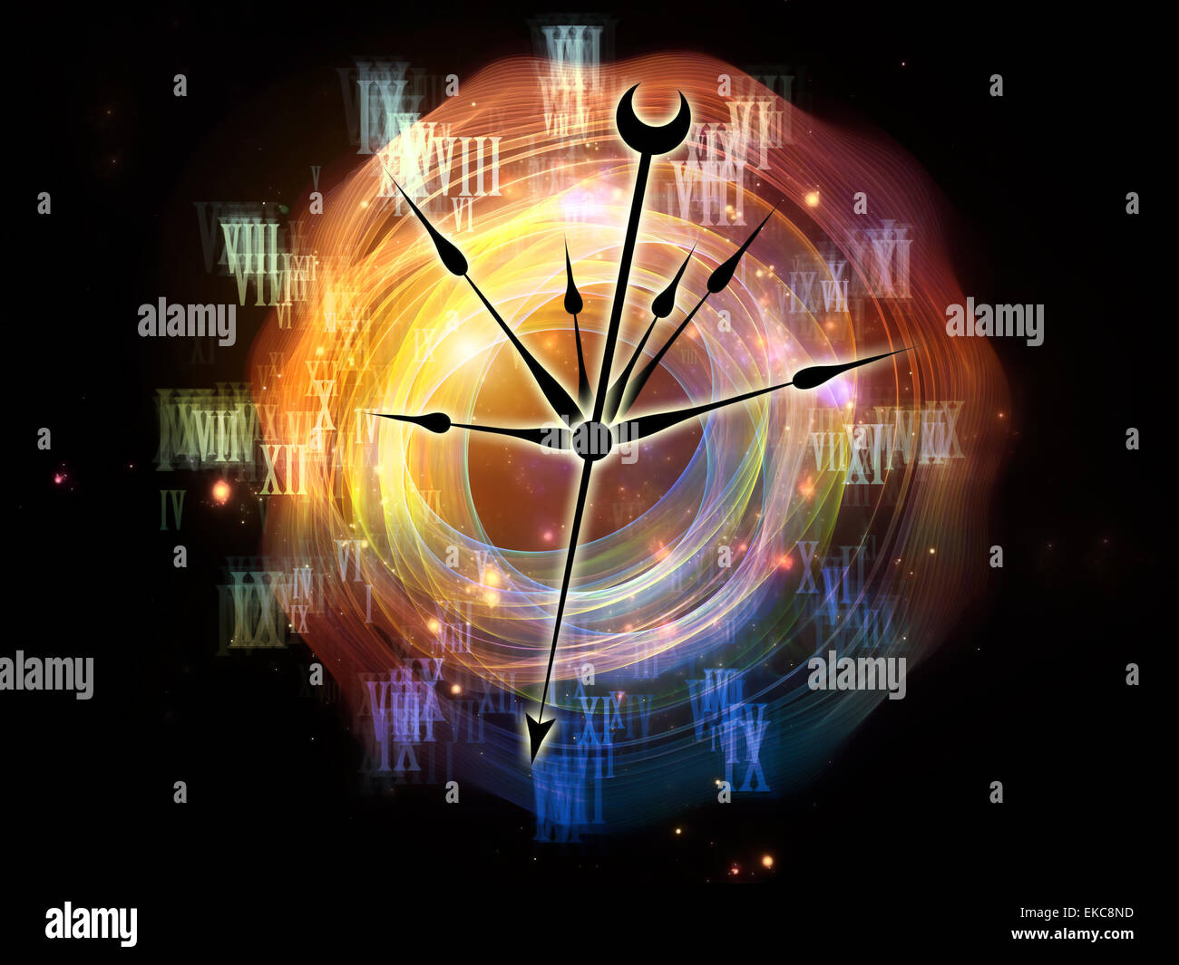 Directions of Time Stock Photo - Alamy