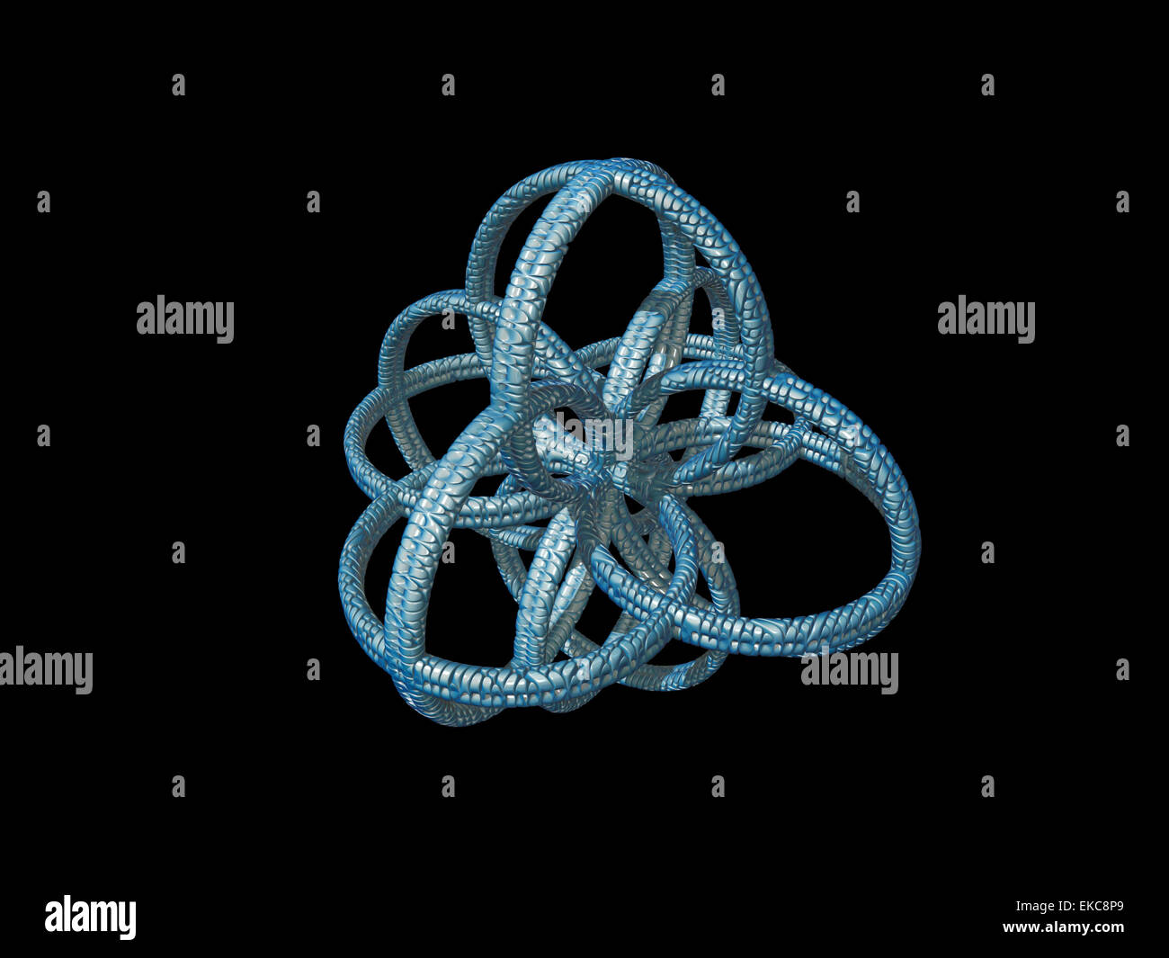 Rings of Fractal Technology Stock Photo - Alamy