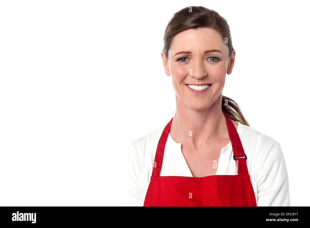 Female chef wearing white uniform hi-res stock photography and images ...