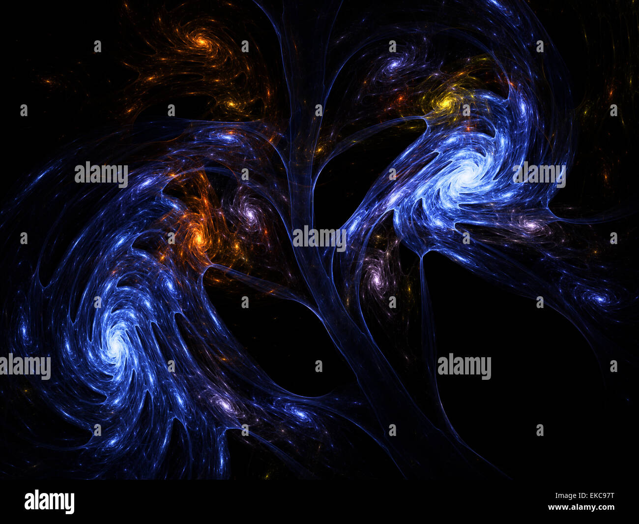 Galaxy interaction hi-res stock photography and images - Alamy