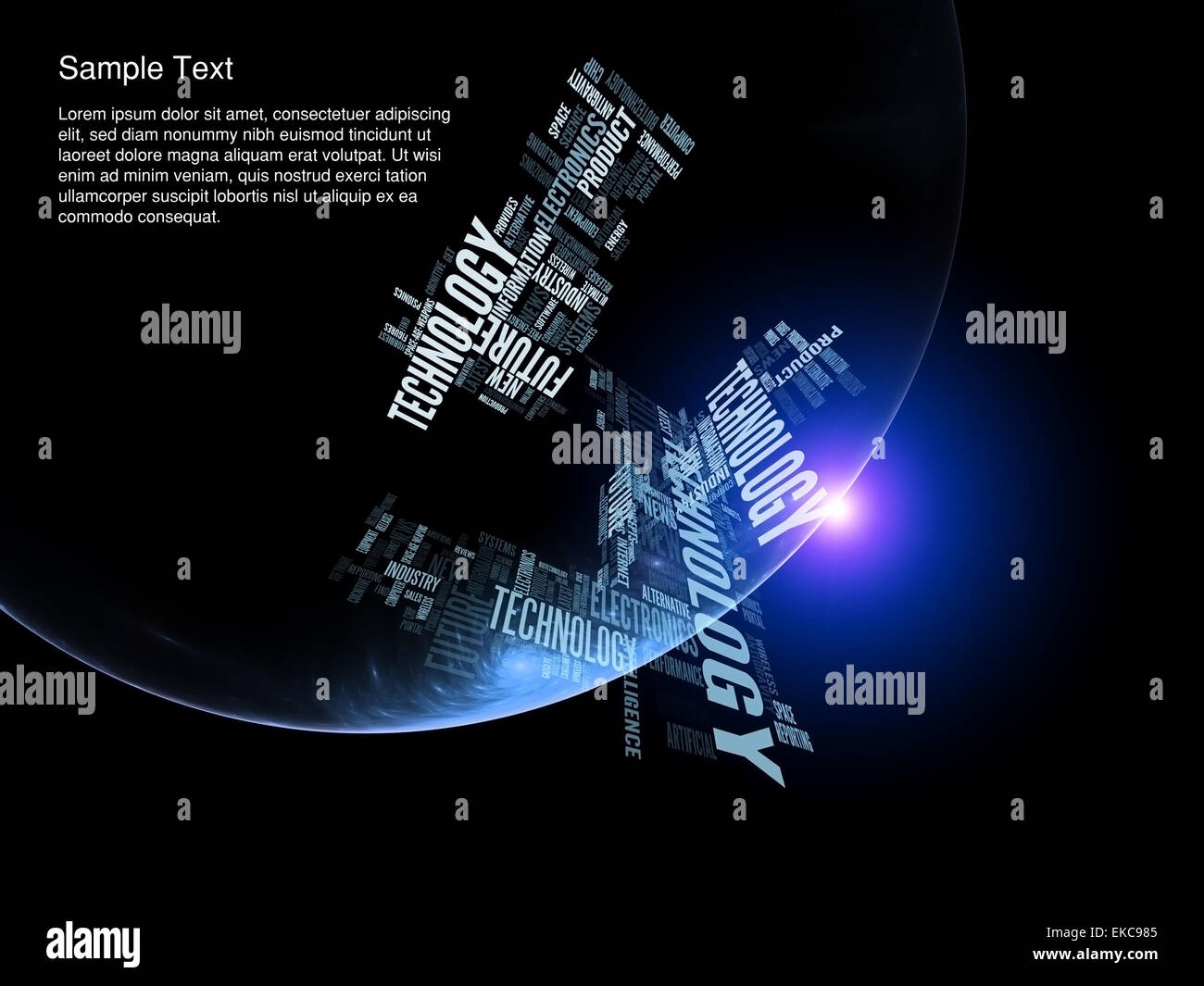 Modern Technology Abstract Stock Photo - Alamy